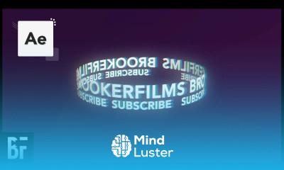 Learn Looping Cylinder Text After Effects - Mind Luster