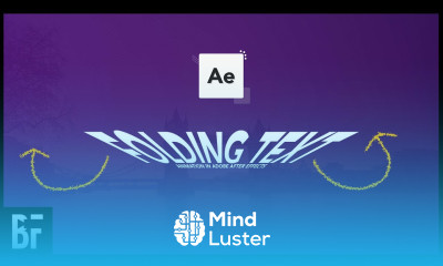 Learn Folding Text Animation After Effects Tutorial - Mind Luster