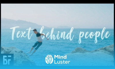 Learn Add Text Behind Someone After Effects Tutorial - Mind Luster