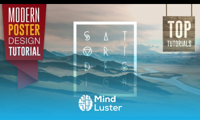 Learn How To Make A Typography Poster Design Satori Graphics - Mind Luster