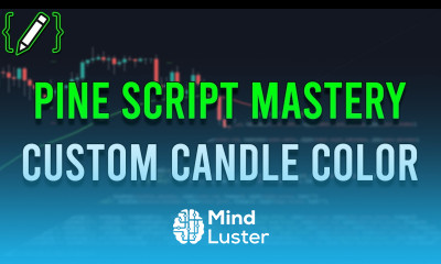 Learn How To Change CANDLE COLORS • Pine Script OUTDATED V4 Tutorial - Mind Luster