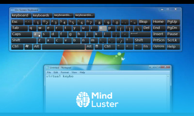 Learn How to Type Without Keyboard with On Screen Virtual Keyboard - Mind Luster
