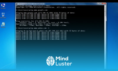 Learn How to Check Ping in Windows 7 - Mind Luster