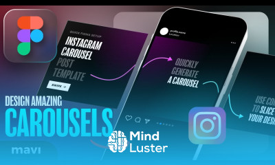 Learn Design Breathtaking CAROUSEL POSTS in Figma FAST My 9 Minute Setup - Mind Luster