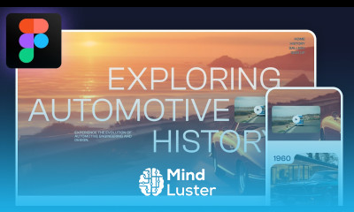 Learn Advanced responsive website in Figma - Mind Luster