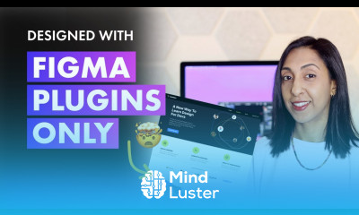 Learn Design an amazing landing page using only Figma Plugins Figma Tutorial - Mind Luster