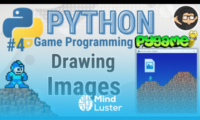 Learn Pygame Tutorial 4 Drawing Images - Mind Luster