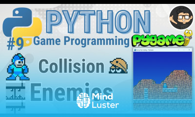 Learn Pygame Tutorial 9 Enemies - Mind Luster