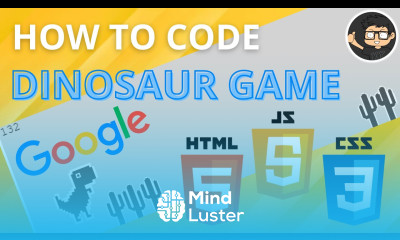 Learn How to code Google Chrome Dinosaur Game in JavaScript HTML CSS - Mind Luster