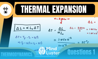 Learn Thermal Expansion Questions 1 Thermodynamics - Mind Luster