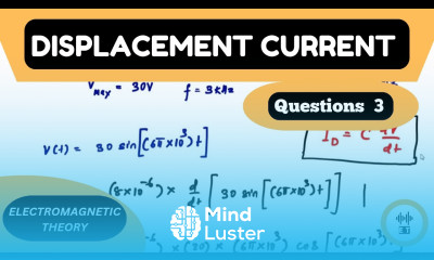 Learn Displacement Current Questions 3 Electromagnetic Theory - Mind Luster