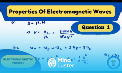 Learn Properties Of Electromagnetic Waves Question 1 Electromagnetic ...