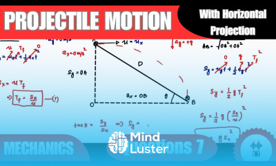 Learn Projectile Motion With Horizontal Projection Question 7 Mechanics ...