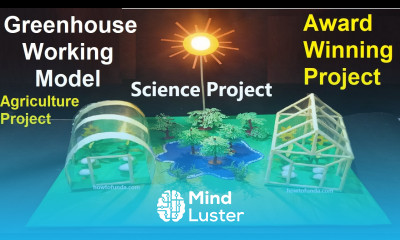 Learn greenhouse working model 3d agriculture innovative new design ...