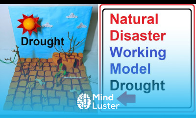 Making natural disaster working model 3d for science project - Mind Luster