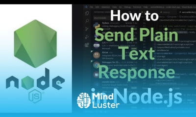 Learn How to Send Plain Text Response in Node js HTTP Module Simple Server Response Tutorial ...