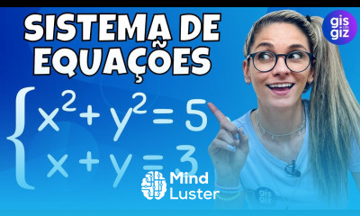 Learn SISTEMA DE EQUAÇÕES do 2º grau SUBSTITUIÇÃO 9º ano Prof Gis ...