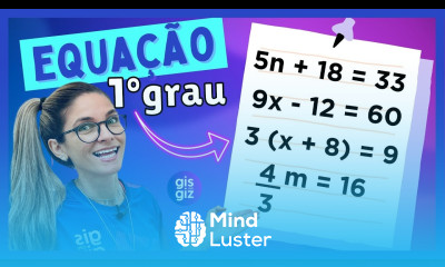 Learn EQUAÇÃO DO 1º GRAU CORTE DA LIVE - Mind Luster